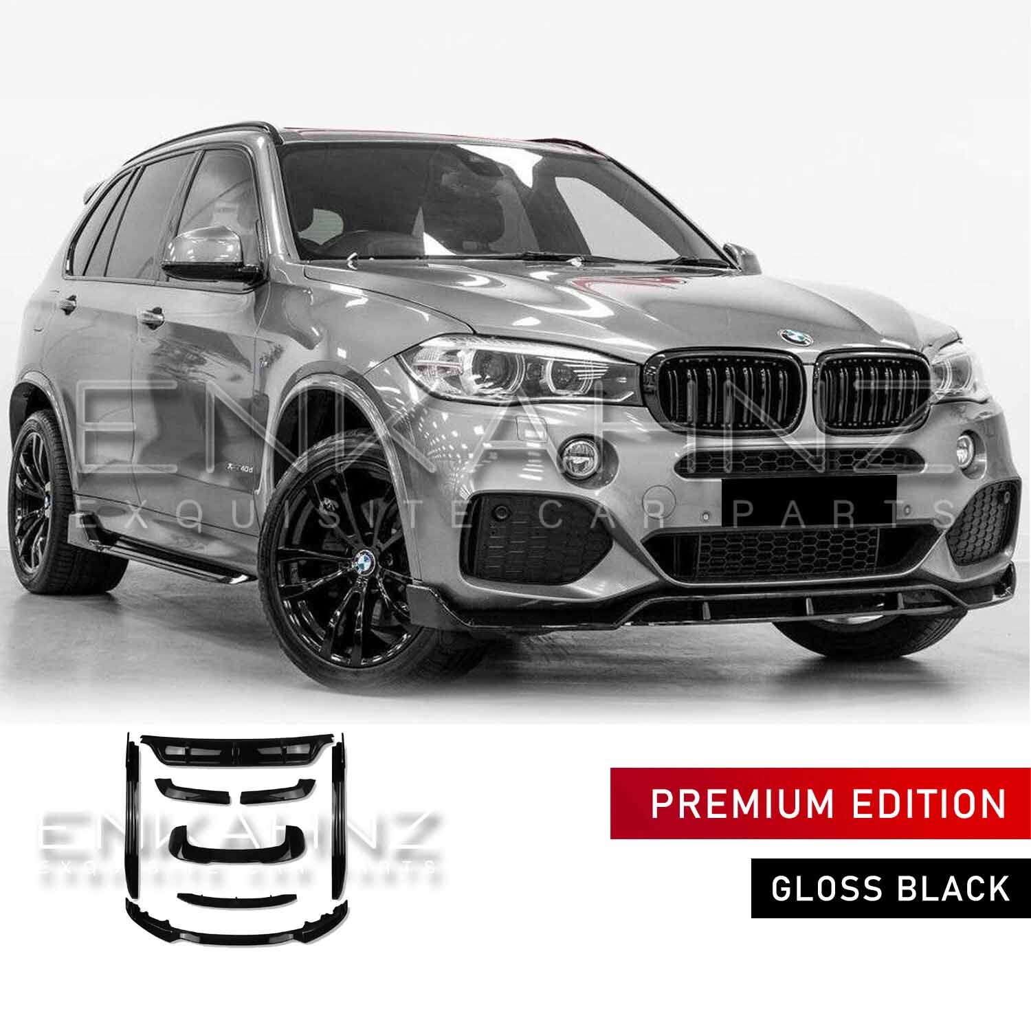 BMW X5 F15 AERO M PERFORMANCE BODYKIT GLOSS BLACK (2014-2018) – ENKAHNZ